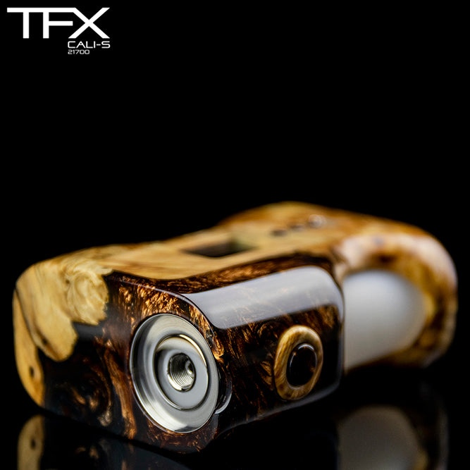 TFX CALI-S | 21700 DNA75C Regulated Squonk Mod | TurnWoodFX
